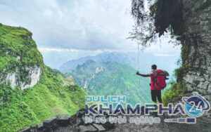 Chinh phục vách đá trắng Hà Giang – “Cung đường trên mây” kỳ vĩ